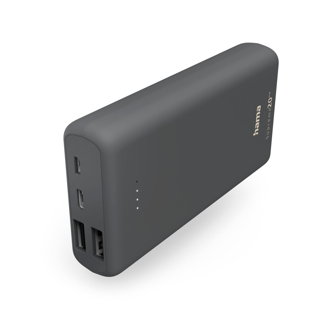 Hama Power Pack "Supreme 20HD", 20000mAh, 3 Ausgänge: 1x USB-C, 2x USB ...